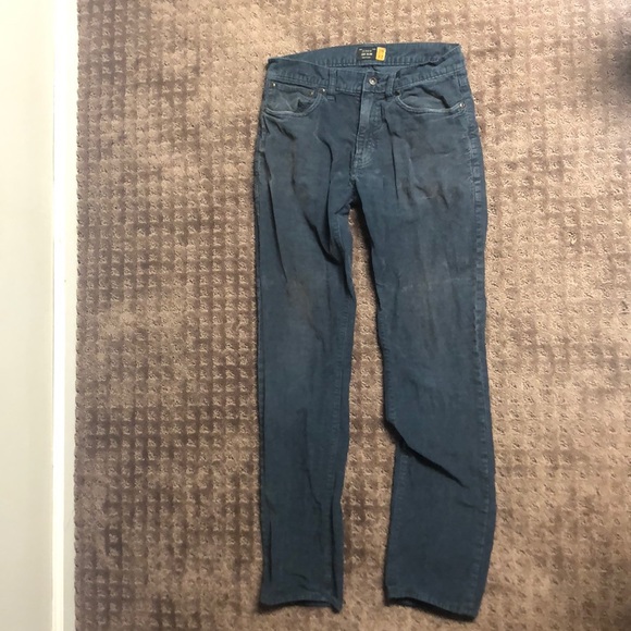 J. Crew | Pants | J Crew Blue Corduroy Pants | Poshmark